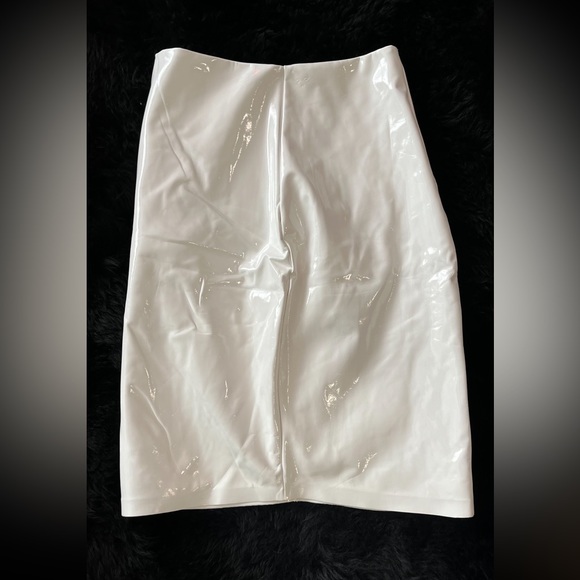 Commando | Skirts | Commando White Pleather Skirt New With Tags | Poshmark